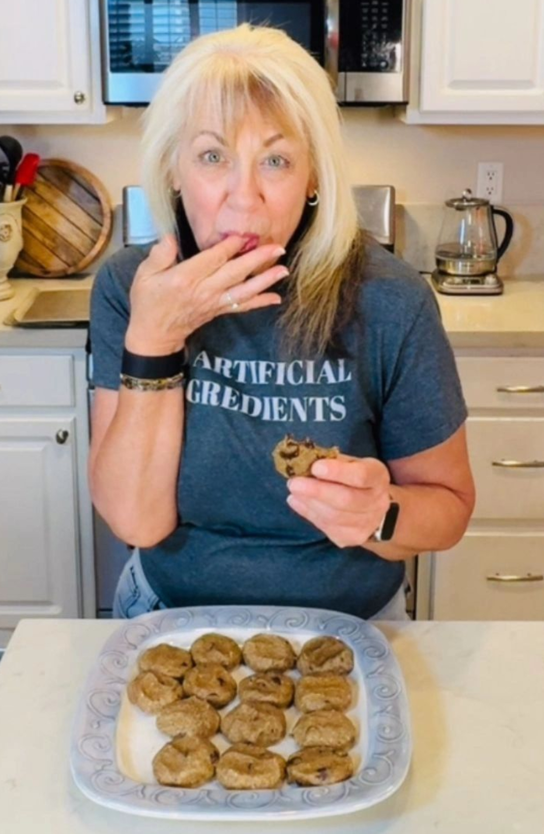 Protein Packed Almond Flour Chocolate Chip Cookies - Welcome